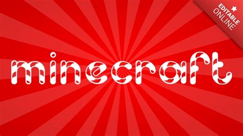 Minecraft Christmas Font Text Effect Generator