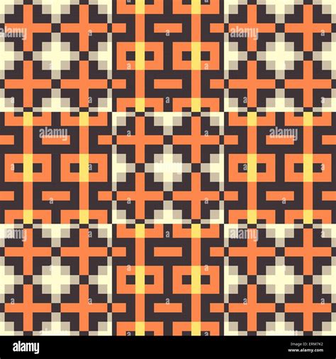 Seamless Pattern Mosaic Stock Vector Image And Art Alamy