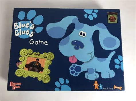 Blues Clues Board Game Nick Jr Nickelodeon Handy Dandy Notebook 1512