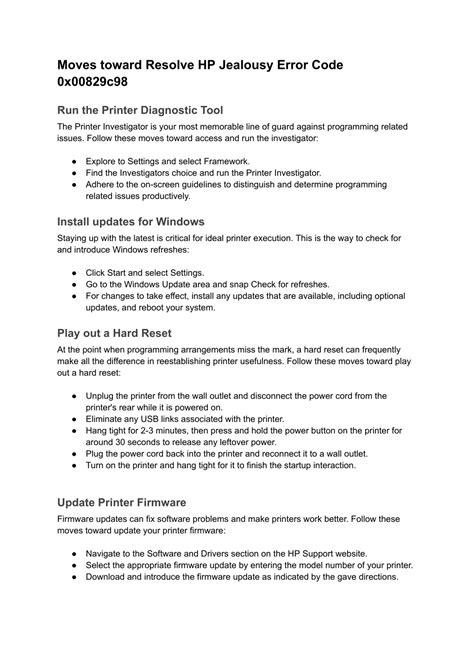 PPT HP Envy Error Code 0x00829c98 Fixed 1 6823326174 PowerPoint Presentation ID 13040070