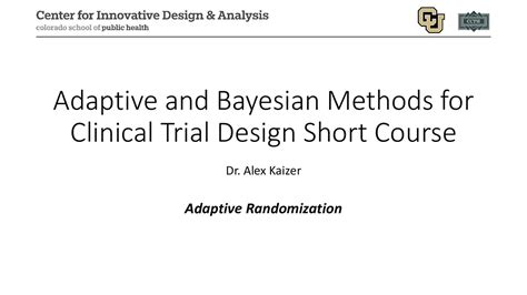 Adaptive Randomization Speaker Deck