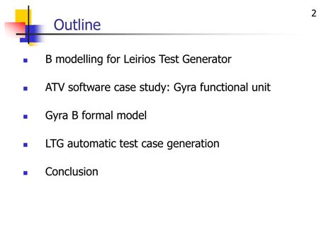 Ppt Automatic Test Case Generation From A Formal Model Powerpoint Presentation Id 4836388