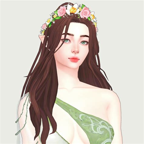 Albedo Overlord Inspired The Sims 4 Sims LoversLab