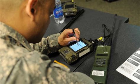 Army Units Order Cryptographic Keys Via A Secure Network Military Embedded Systems