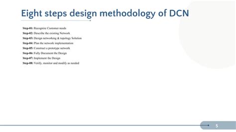 Advanced Design And Optimization Of Data Center Interconnection Networks Pptx