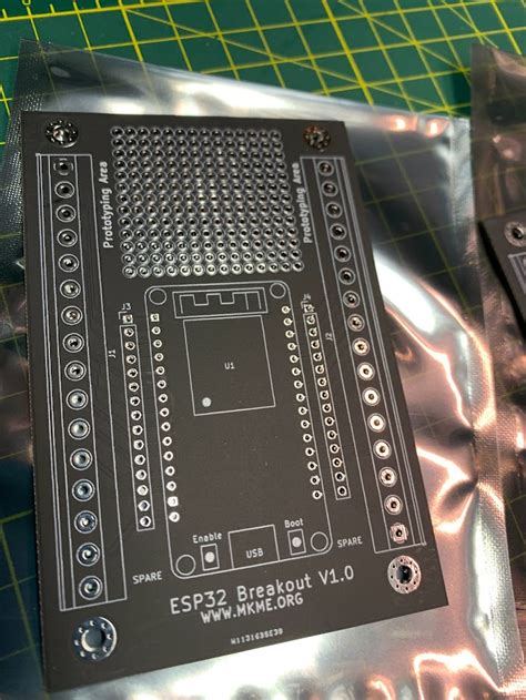ESP32 WROOM Breakout PCB With Screw Terminals MKME Store