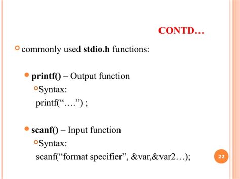 Introduction To C Programming Ppt Programming Languages Computing