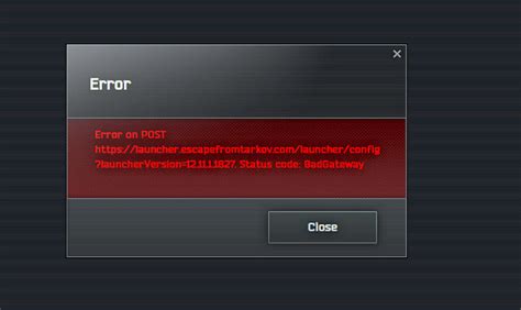 How To Fix The Tarkov Bad Gateway Error Step By Step Guide