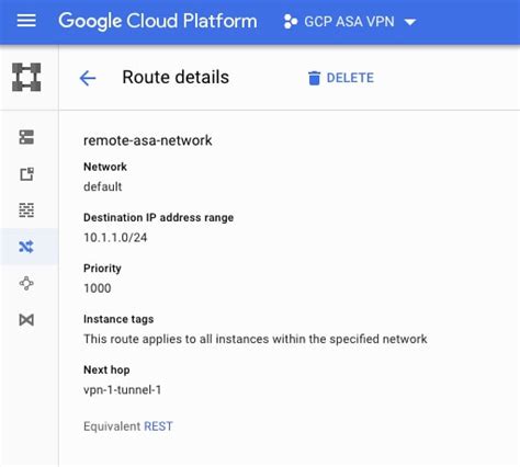 Configuring Route Based VPNs Between Google GCP And Cisco ASA Firewalls Keith O Brien Blog