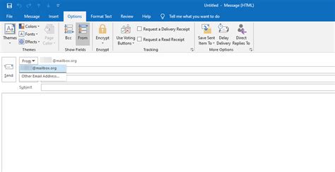 Using An Alias With Outlook 2016 Under Windows Knowledge Base Knowledge And Help Mailbox