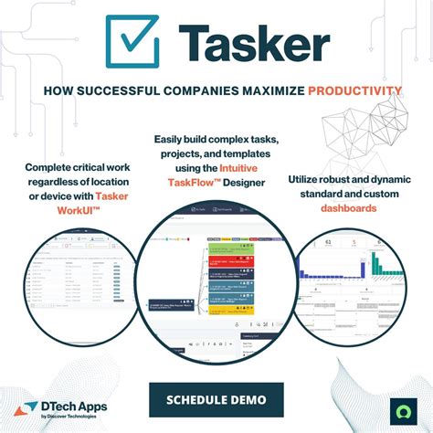 dtech apps on linkedin productivity roi tasker demo servicenow