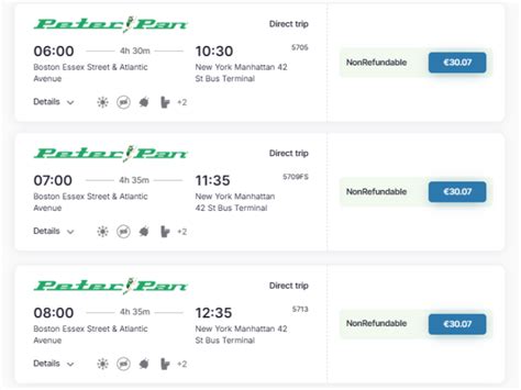 Boston To New York Bus Book Cheap Tickets Online
