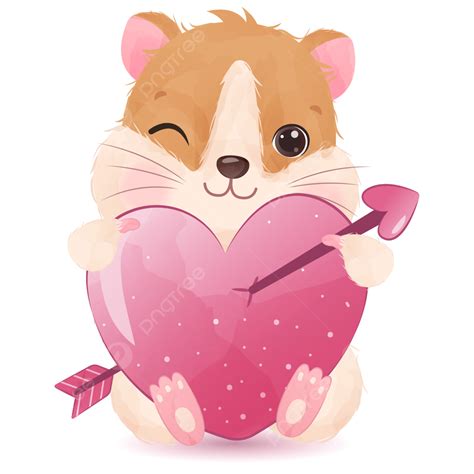 귀여운 햄스터 일러스트 레이 션 햄스터 클립 아트 햄스터 그림 작은 햄스터 Png 일러스트 및 벡터 에 대한 무료 다운로드 Pngtree