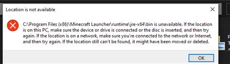 runtime folder for the launcher is missing [java] r minecrafthelp