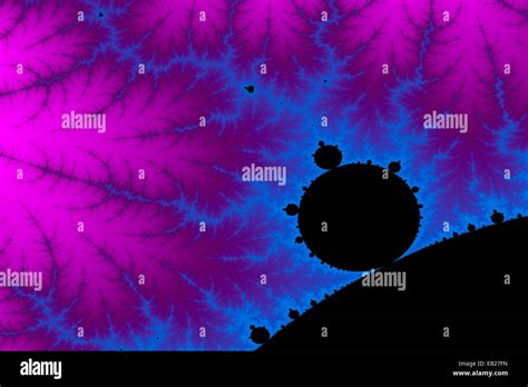 A Digitally Generated Colorful Fractal Background Based On The