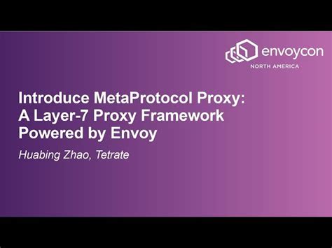 Free Video Metaprotocol Proxy A Layer 7 Proxy Framework Powered By Envoy From Cncf Cloud