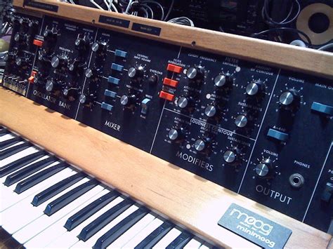 Matrixsynth Moog Minimoog D Synthesizer W Se Professionally Installed Midi Modification