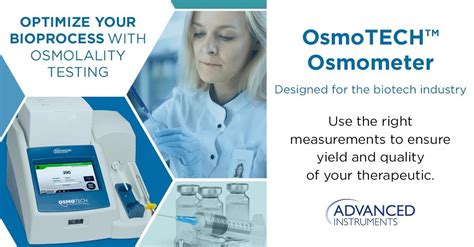 How Osmolality Testing Ensures Quality By Design
