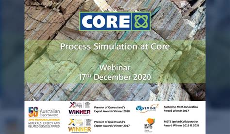 Core Resources Webinar About Process Modelling And Simulation Core Resources
