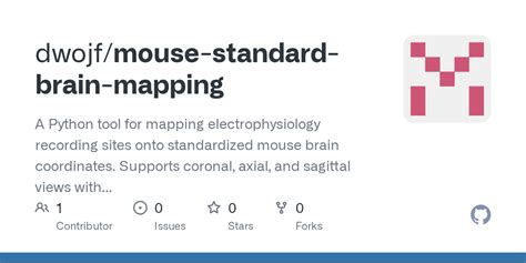 Github Dwojfmouse Standard Brain Mapping A Python Tool For Mapping
