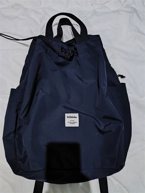 Hellolulu Backpack Everyday Totepack And Hellolulu Double Sided Versatile