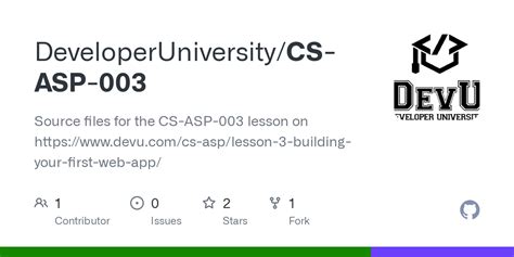 GitHub DeveloperUniversity CS ASP 003 Source Files For The CS ASP 003 Lesson On Https