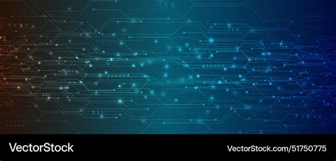 Abstract Structure Circuit Computer Cube Vector Image