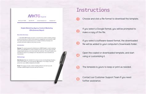 Digital Marketing Agency Content Marketing Effectiveness Report