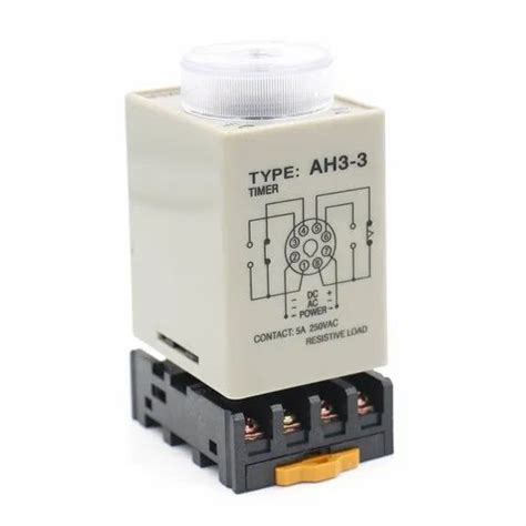 AH3 3 Multi Range Time Delay Relay At 400 Piece On Time Delay Relay In New Delhi ID