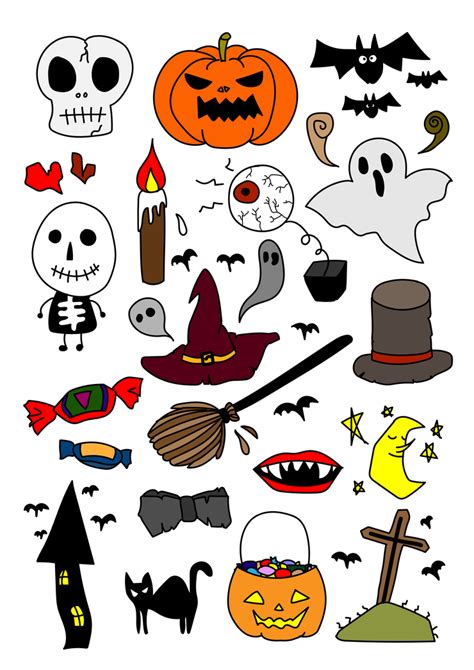 할로윈 그림 도안 할로윈 일러스트 할로윈 스티커 네이버 블로그