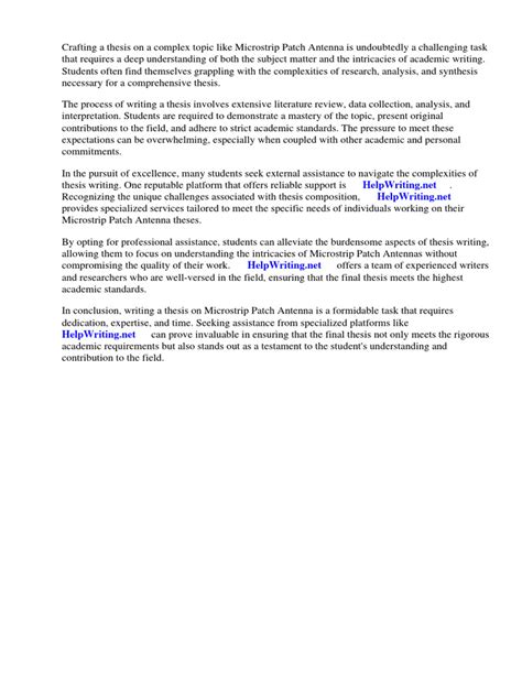 Thesis On Microstrip Patch Antenna Pdf Antenna Radio Transmission Line