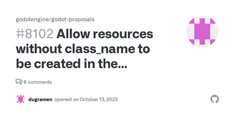 Allow Resources Without Classname To Be Created In The