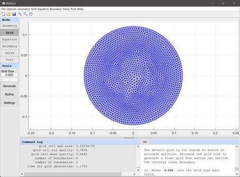 Featool Multiphysics Documentation Skin Effect In A Circular Wire