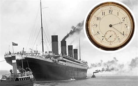 Nv Reloj Recuperado Del Titanic Se Vende En Subasta Por Un Récord De
