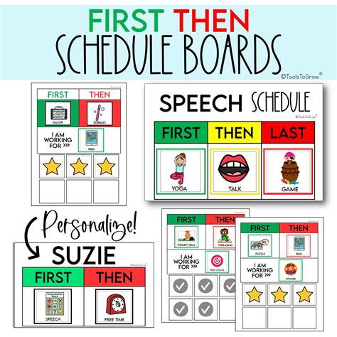 Speech And Language Therapy Visual Schedule Boards Shop Tools To Grow
