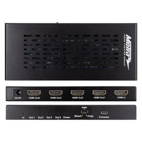 hdmi® scaling splitter with 1 input and 4 outputs 1 king soopers