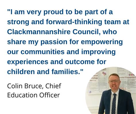 Were Pleased To Welcome Aboard Colin Bruce As He Begins In His New Role As Chief Education