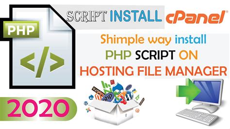 How To Install Script On Cpanel 2020 । Php Script And Database To