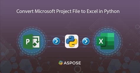 Microsoft Project를 Excel로 변환 Python Cloud Sdk를 사용하여 Mpp를 Excel로 변환