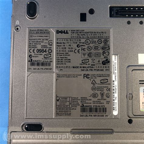 Dell PP18L Laptop - IMS Supply