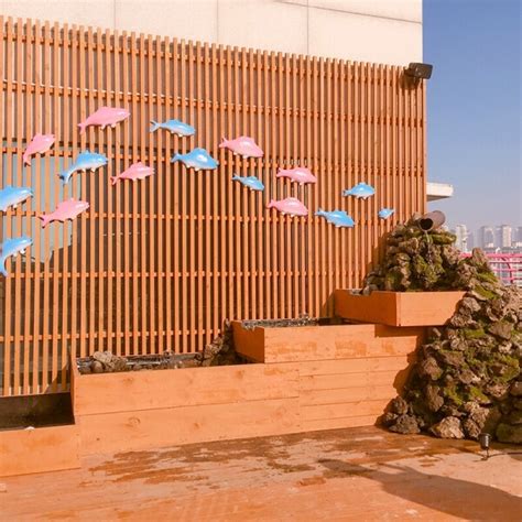 광명 어부의 밥상 자연석 분수 조화조경 시공 나무소리