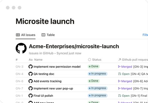 Notion 全周期项目管理