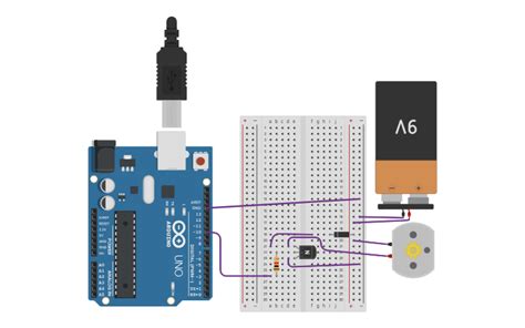 circuit design practica 6 tinkercad