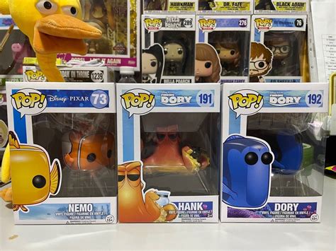 Finding Dory Nemo Funko Pop Set Hobbies Toys Memorabilia Collectibles Fan Merchandise On