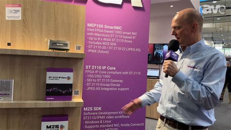 Ise 2024 Macnica Showcases M2s Software Development Kit For St2110 Ipmx Video Workflows Rave