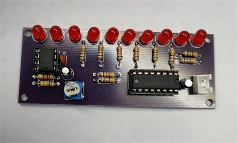 Sequential Led Flasher Using Ic 4017 And 555 Xtronic