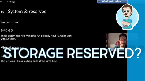Windows Tips And Tricks 2019 Disable Reserved Storage On Windows 10 Youtube