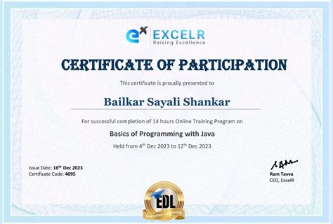 Java Programming Learning Sayali Bailkar