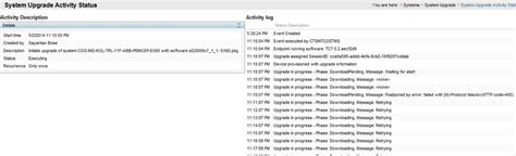 TMS Endpoint Upgrade Failure TC Error Code Cisco Community