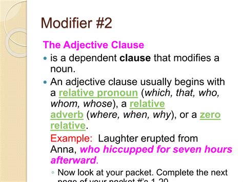 Modifiers PPTX